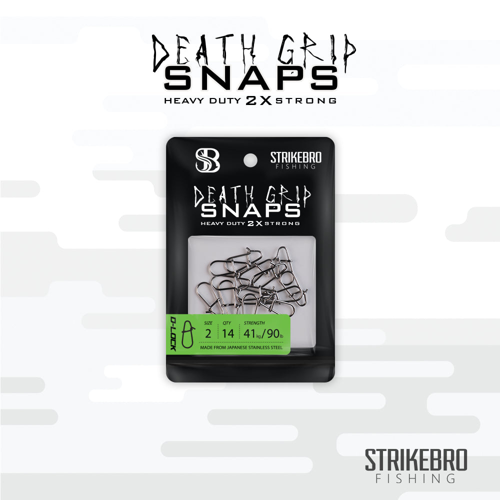 Death Grip Snaps - STRIKEBRO – STRIKEBRO FISHING